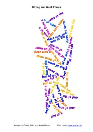 Weak and strong forms | DOCX