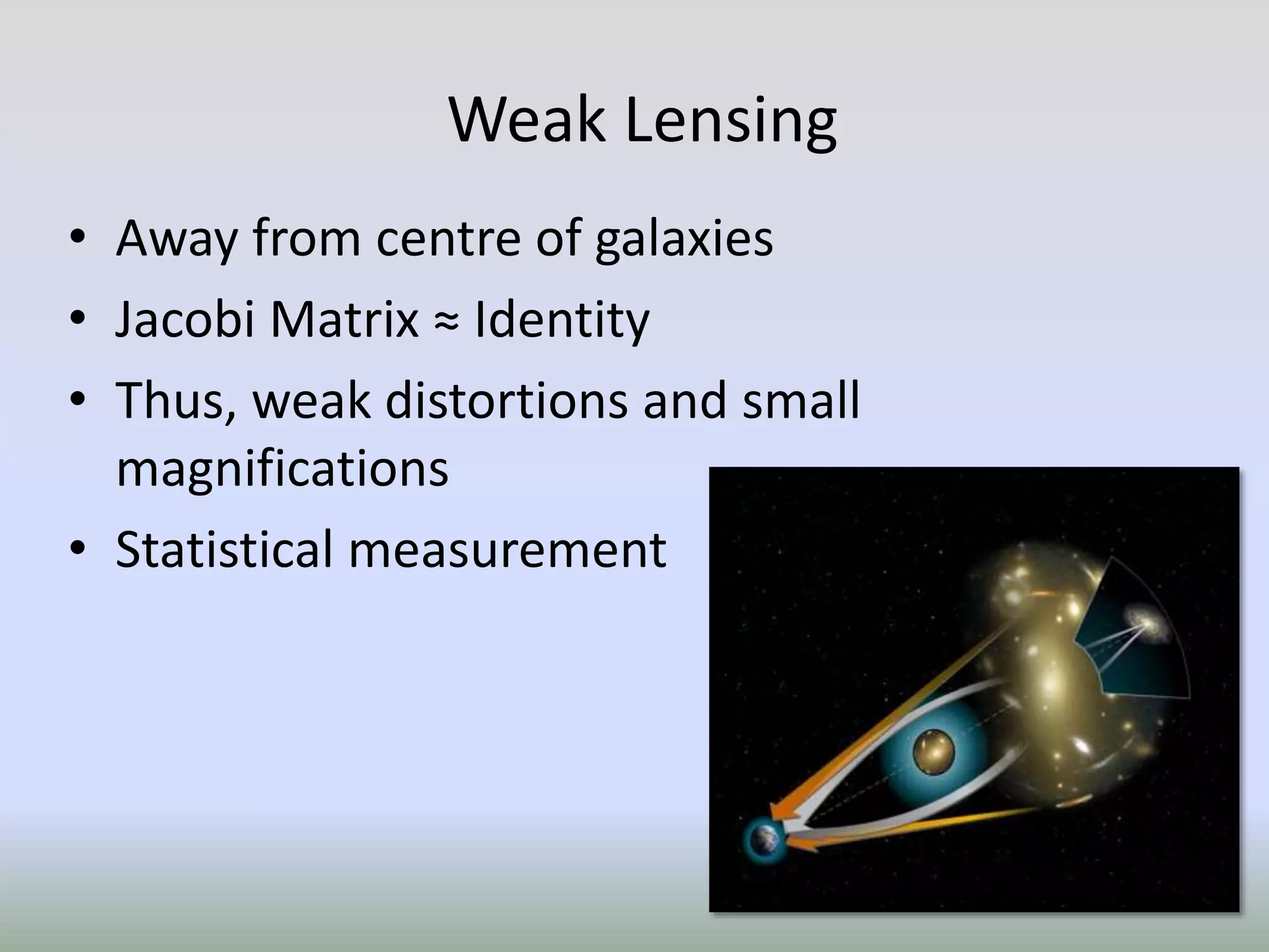 Weak lensing presentation | PPT