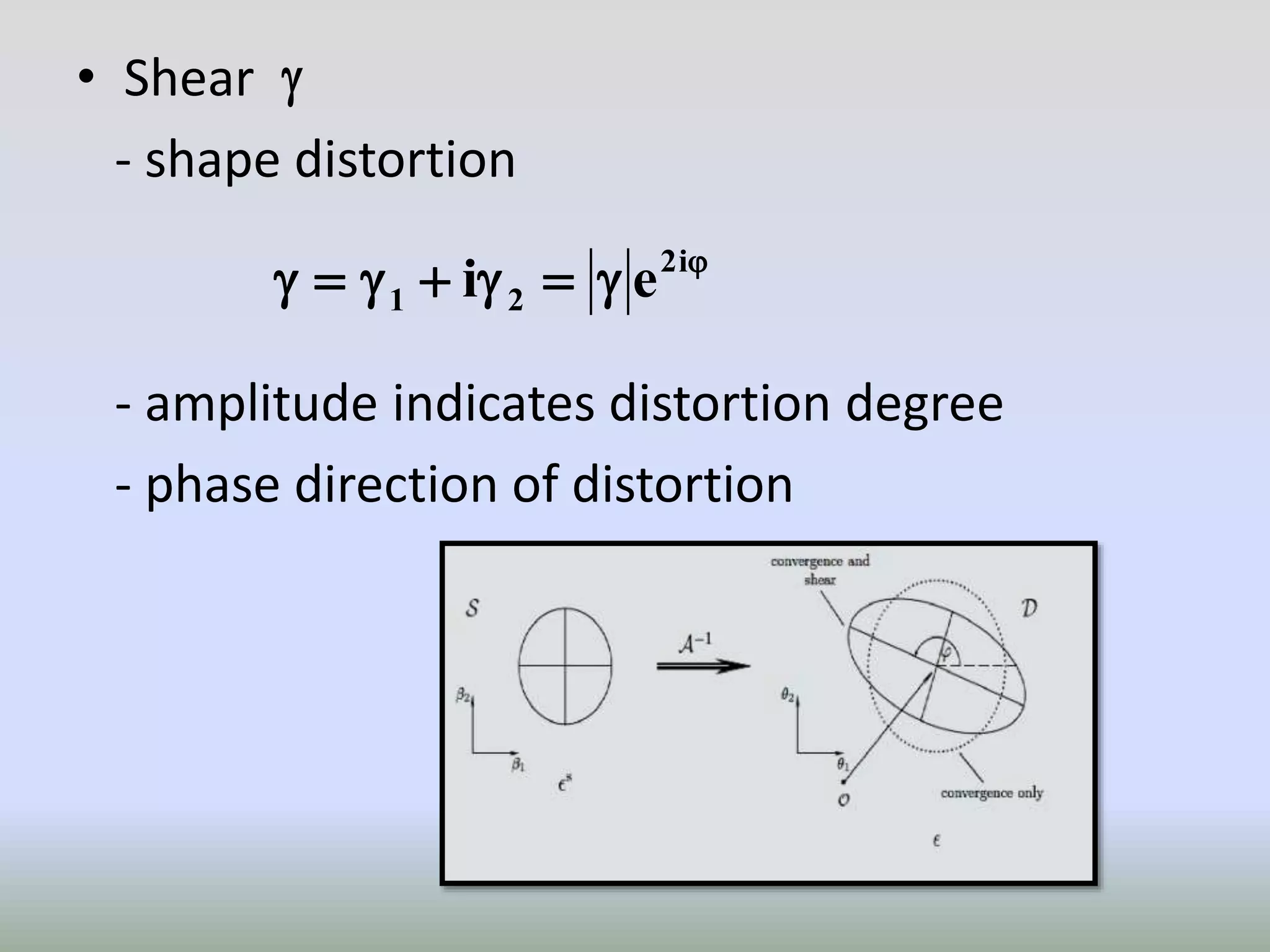 Weak lensing presentation | PPT