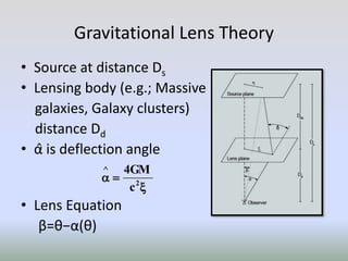 Weak lensing presentation | PPT