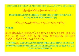 Weakly guiding fibres simulation with gnu octave | PDF | Physics | Science