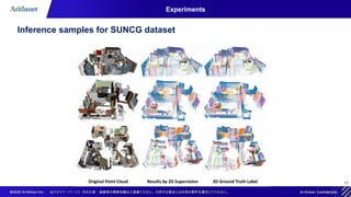 Weakly supervised semantic segmentation of 3D point cloud | PDF