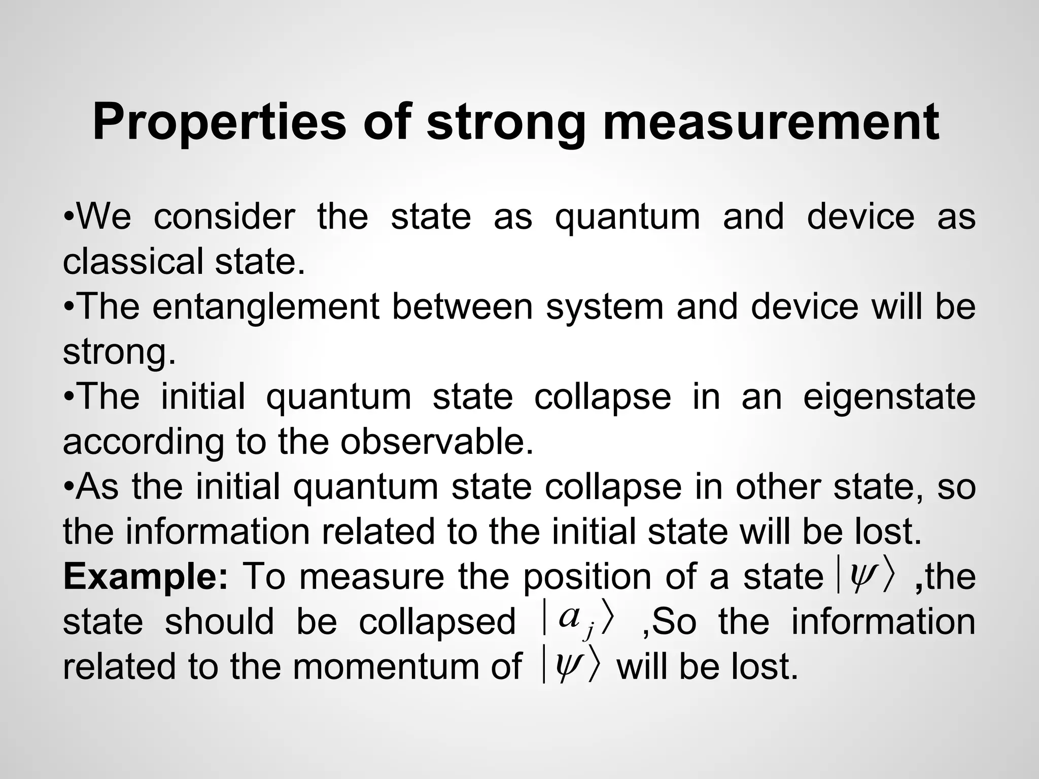 Weak measurement | PPTX