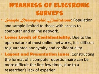 Weakness and strengths of computer | PPTX