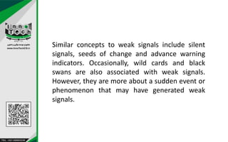 Weak signals | PPTX