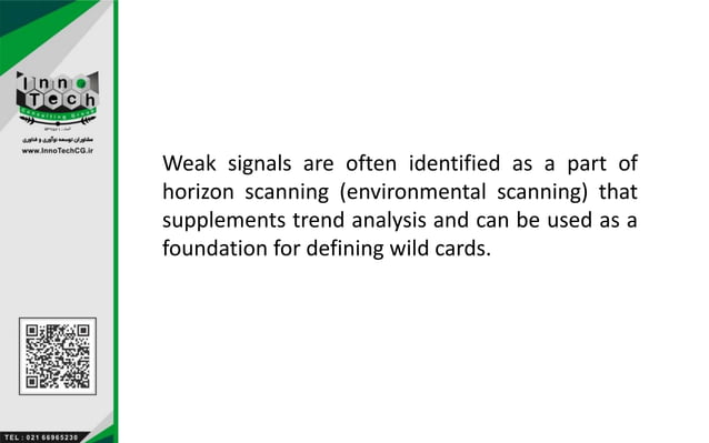 Weak signals | PPTX | Science