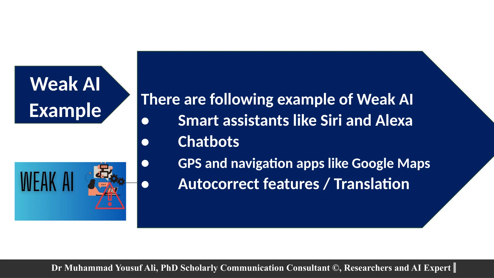 Artificial intelligence Types Weak AI vs Strong AI | ANI AGI ASI | PPTX