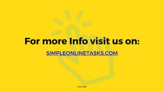 We also offer pay pal simple onlinetask | PPTX | Technology & Computing