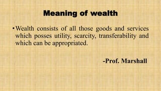 Wealth | PPT
