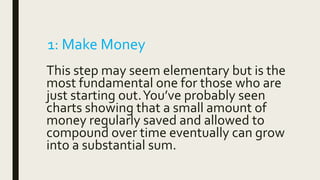 Money earning and wealth creation | PPTX