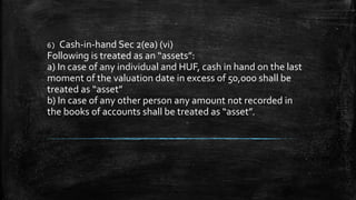 wealth tax chapterization notecccvhhuhtds | PPT