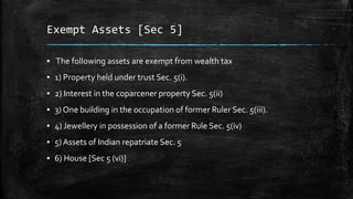 wealth tax chapterization notecccvhhuhtds | PPT