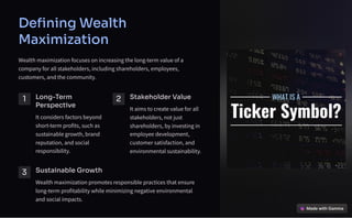 Wealth-Maximization-vs-Profit-Maximization.pdf | Business Accounting ...