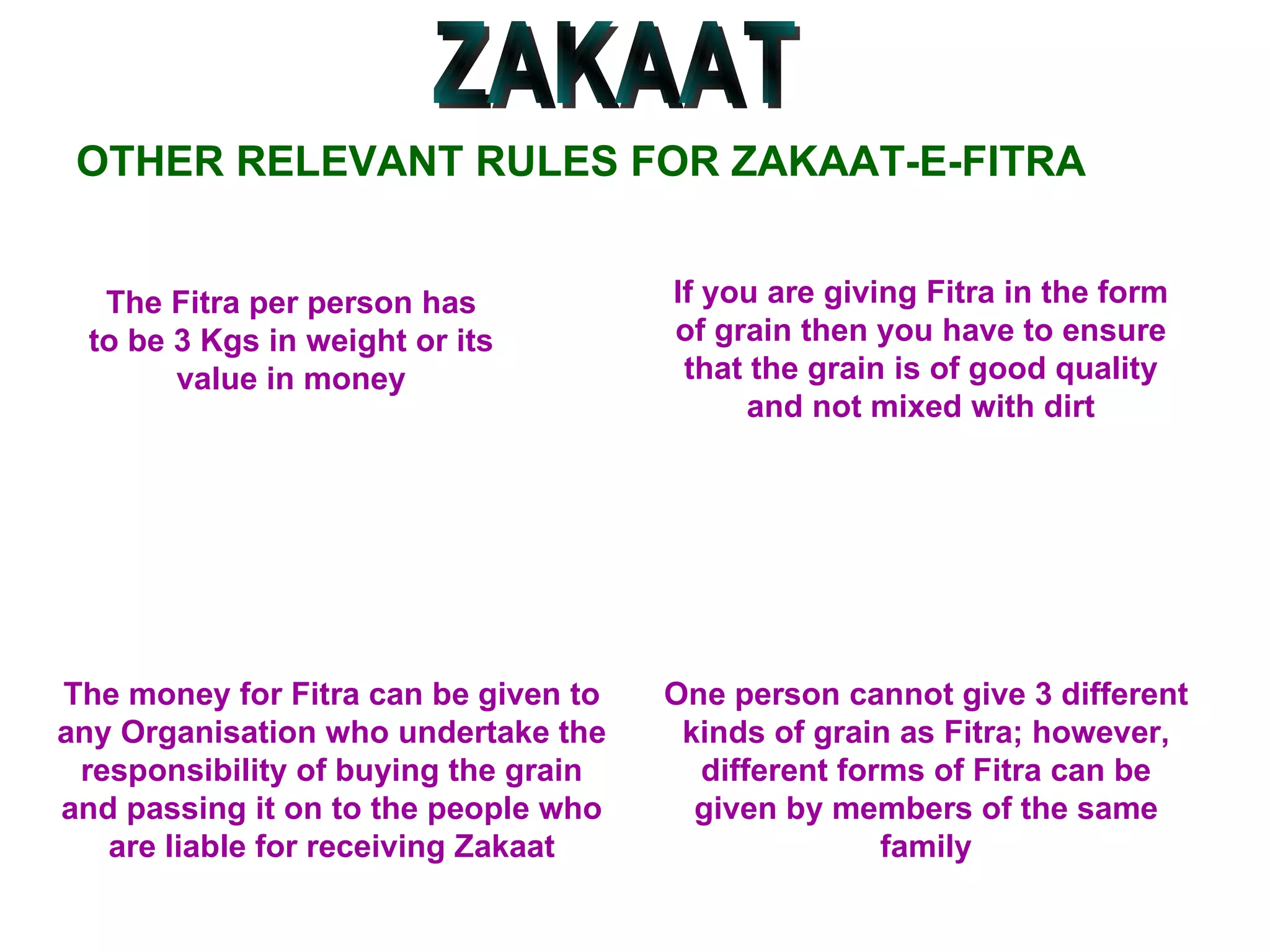 Wealth Purification-Zakath | PPT | Islam | Religion & Spirituality