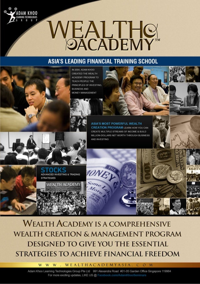 Wealth academy secret of self made millionaire