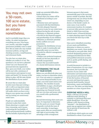 Wealth Care Kit: Estate Planning | PDF