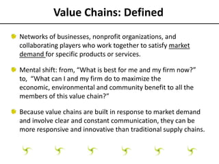 A Brief Overview of Wealth Creation and Value Chains | PPTX