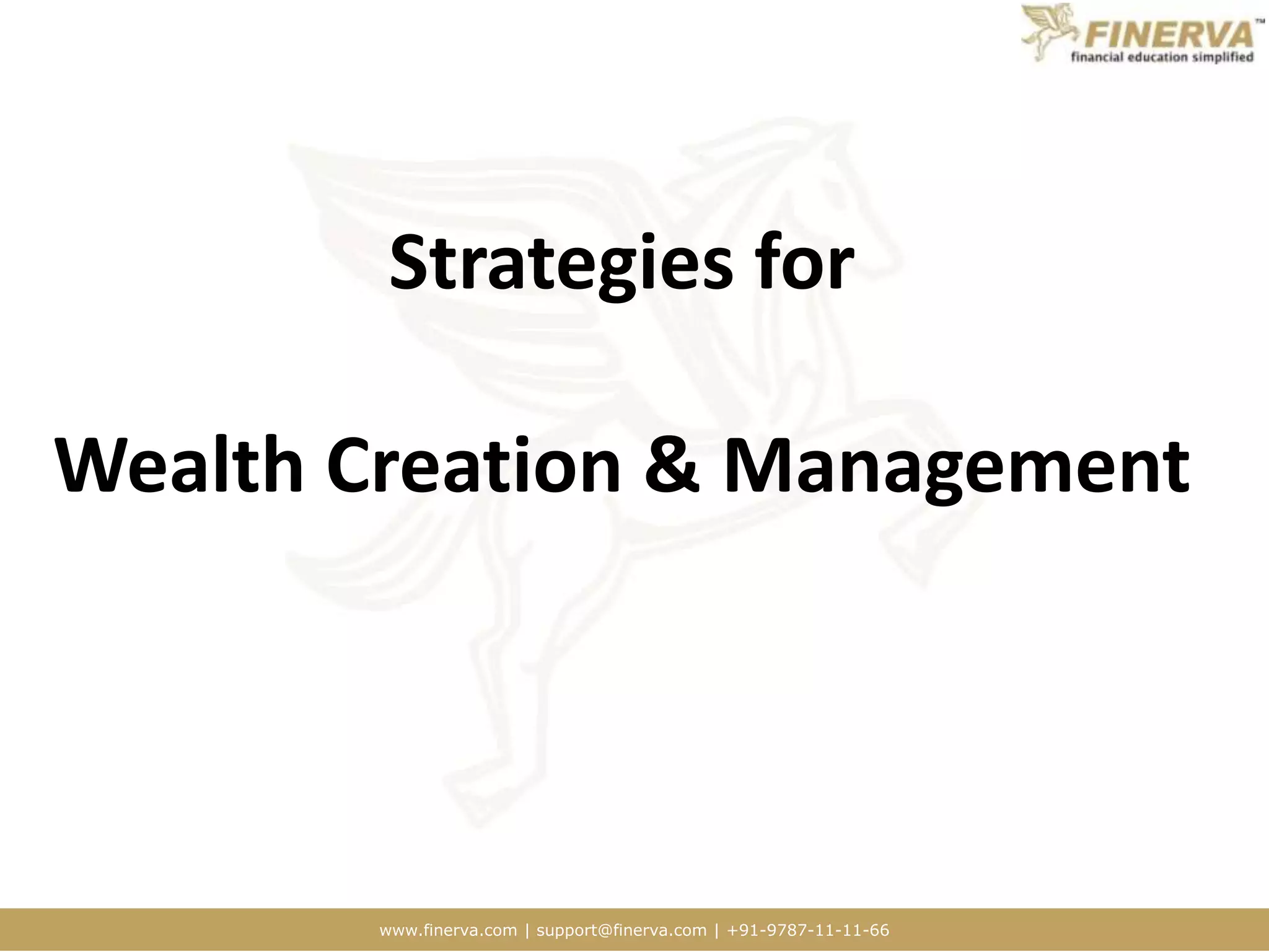 Wealth creation strategies | PPTX