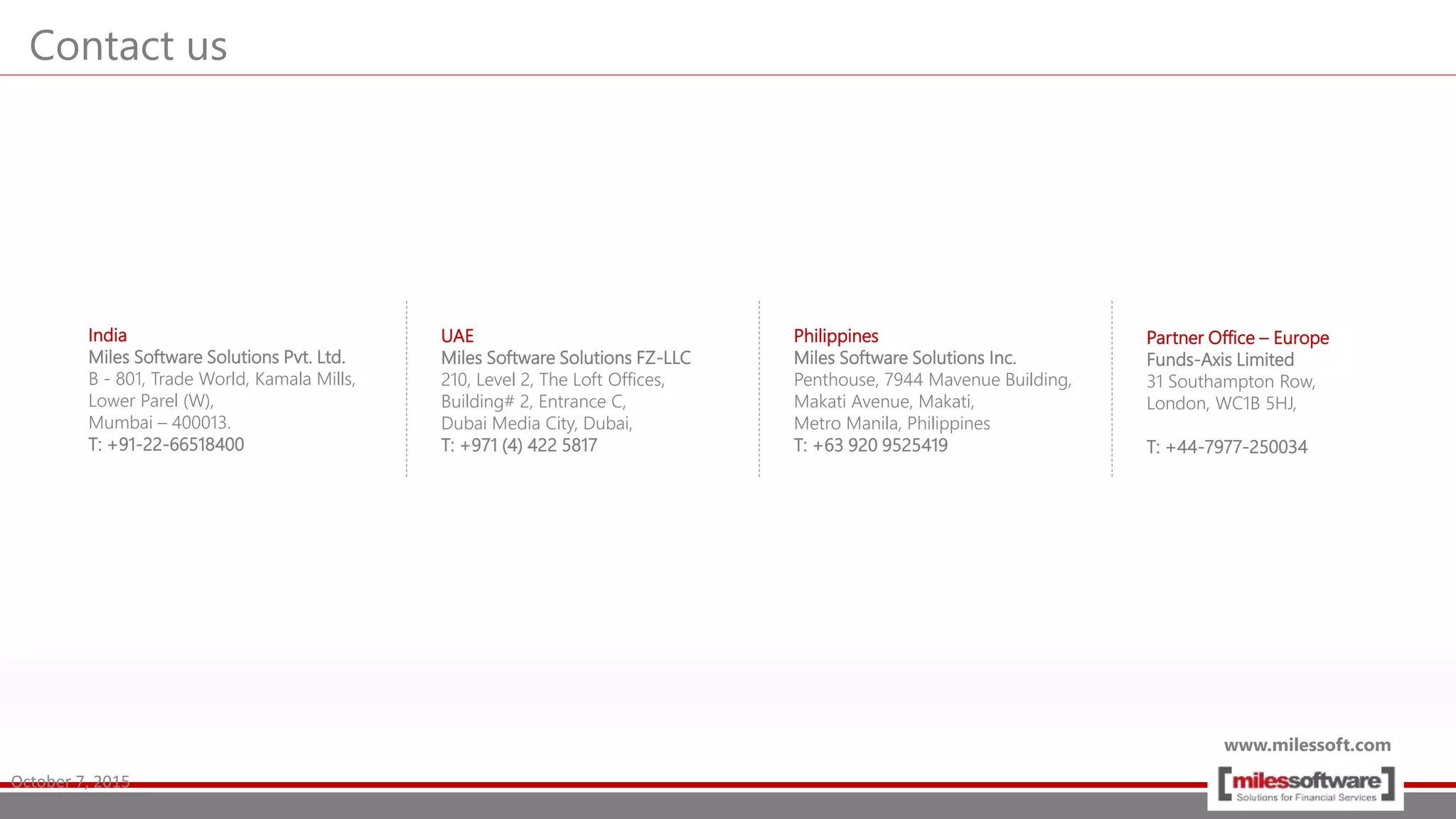 Introduction to Wealth Management Industry by Miles Software | PPTX