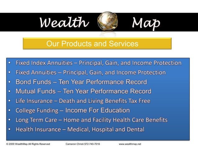 Wealth Map | PPTX