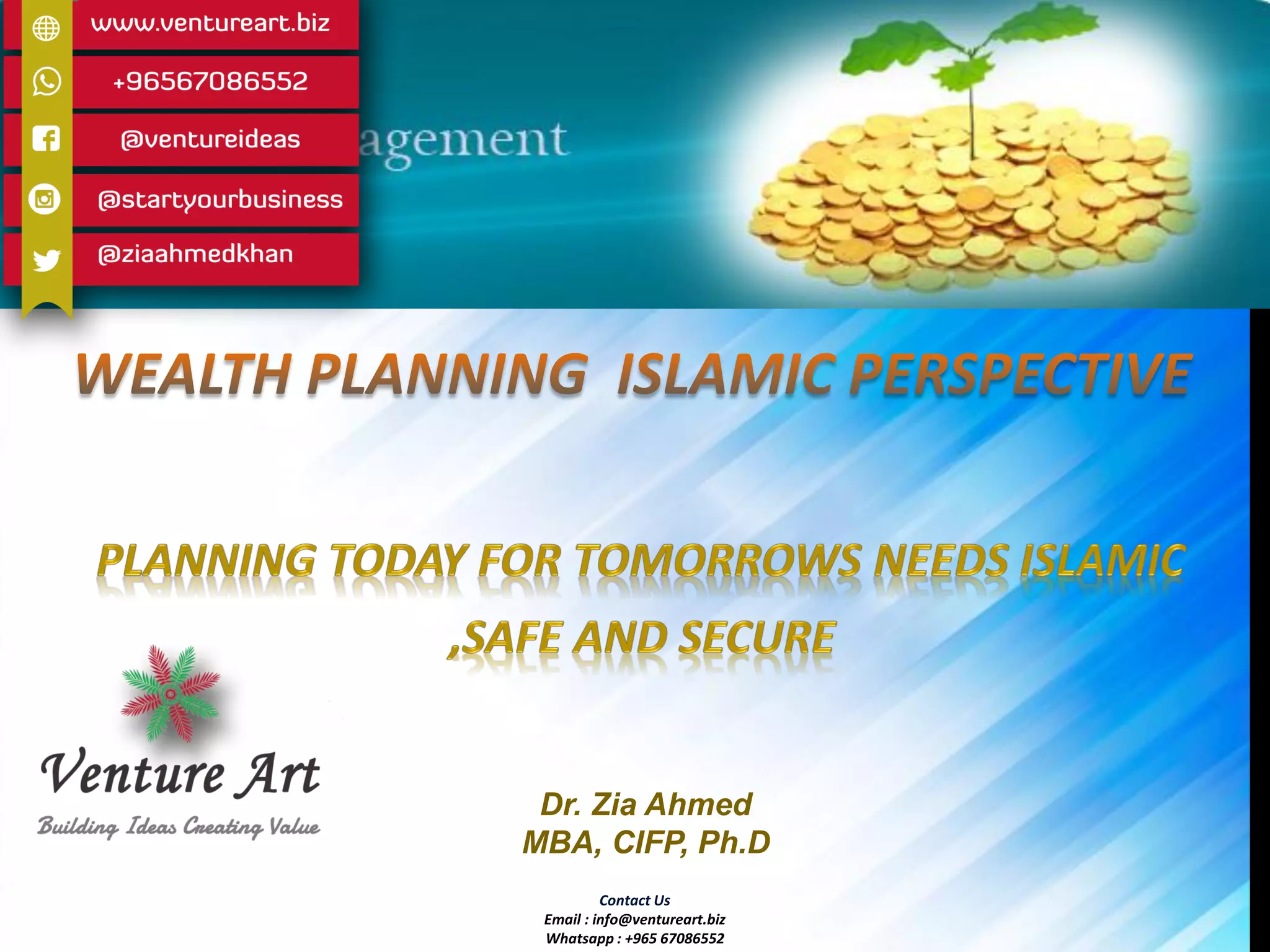 Wealth planning islamic perspective | PDF