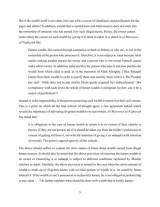 Wealth Purification in the islamic welath management | PDF