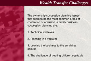 FBR System Wealth Transfer Planning – Overview Presentatoin | PPT