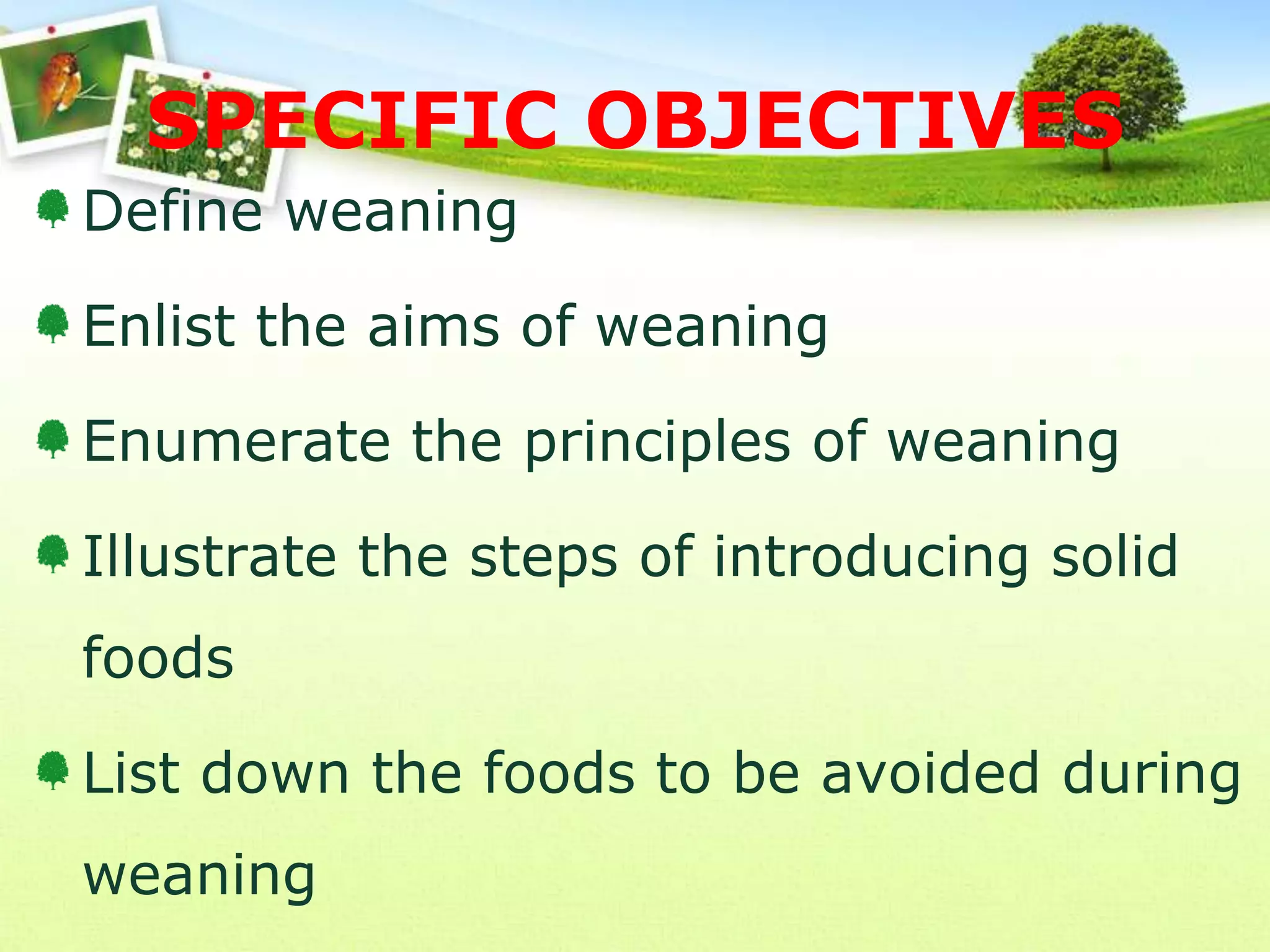 Weaning | PPTX