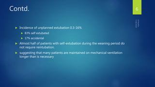 mechanical ventilation Weaning predictors | PPTX