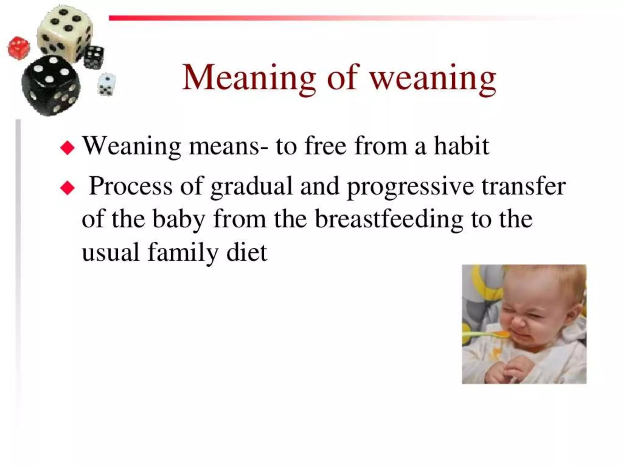 Weaning | PPTX