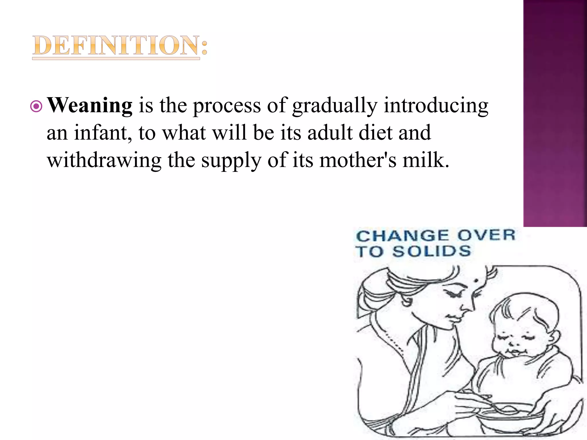Weaning | PPTX