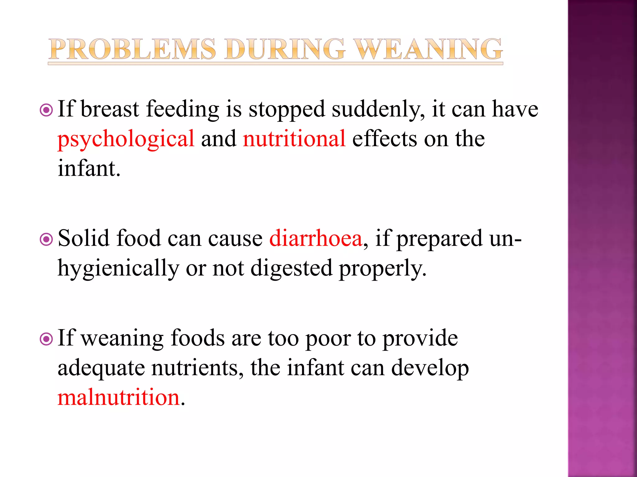 Weaning | PPTX
