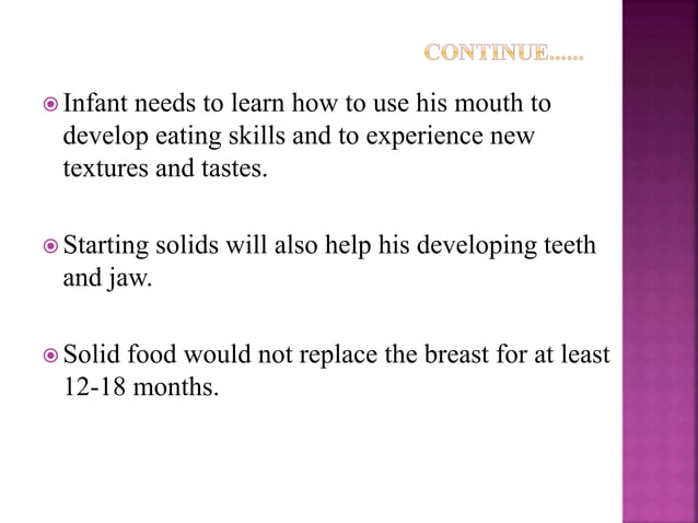 Weaning | PPTX | Parenting Babies and Toddlers | Parenting