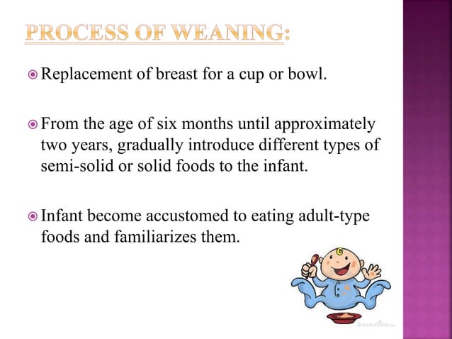 Weaning | PPTX | Parenting Babies and Toddlers | Parenting