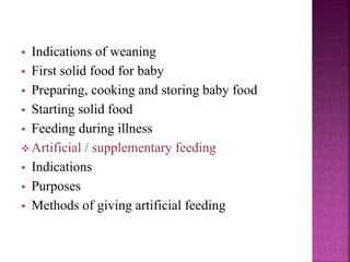Weaning | PPTX