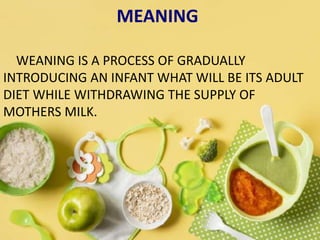 Weaning | PPTX