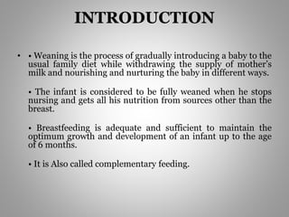 WEANING.pptx