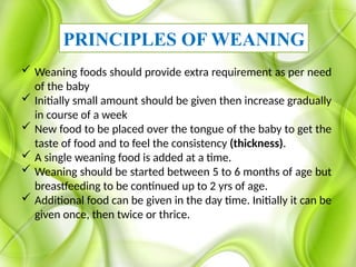 S.Y. G.N.M.- Complementary feeding (Weaning).pptx