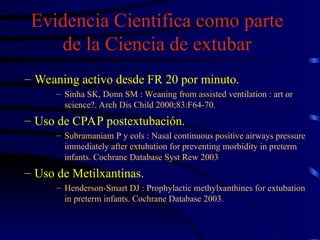 WEANING ACTIVO Y CPAP en la ventilacioin mecanica | PPT