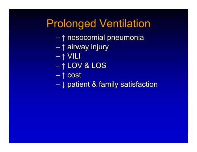 Weaning and Extubation: A Pediatric Prespective | PDF