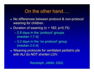Weaning and Extubation: A Pediatric Prespective | PDF