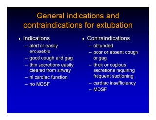 Weaning and Extubation: A Pediatric Prespective | PDF