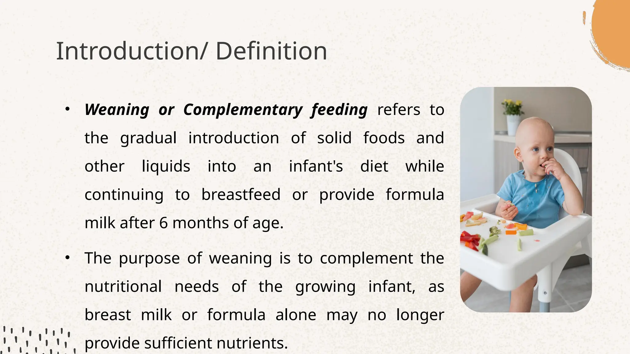 WEANING:COMPLEMENTARY FEEDING pptppt.pptx