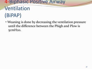 Weaning from mechanical Ventilation | PPTX