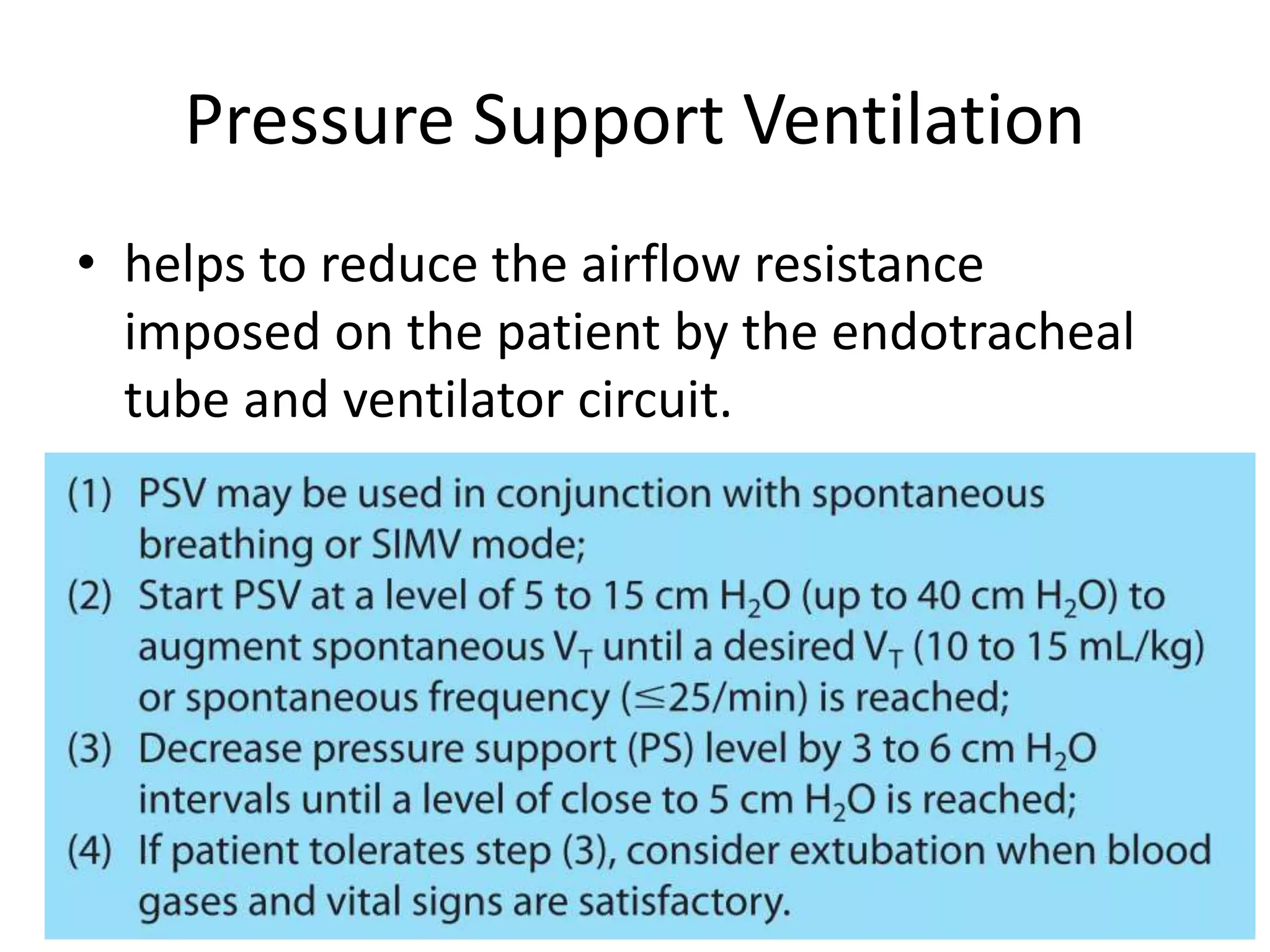 Weaning from mechanical ventilation | PPTX