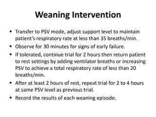Weaning From Mechanical Ventilation.pptx