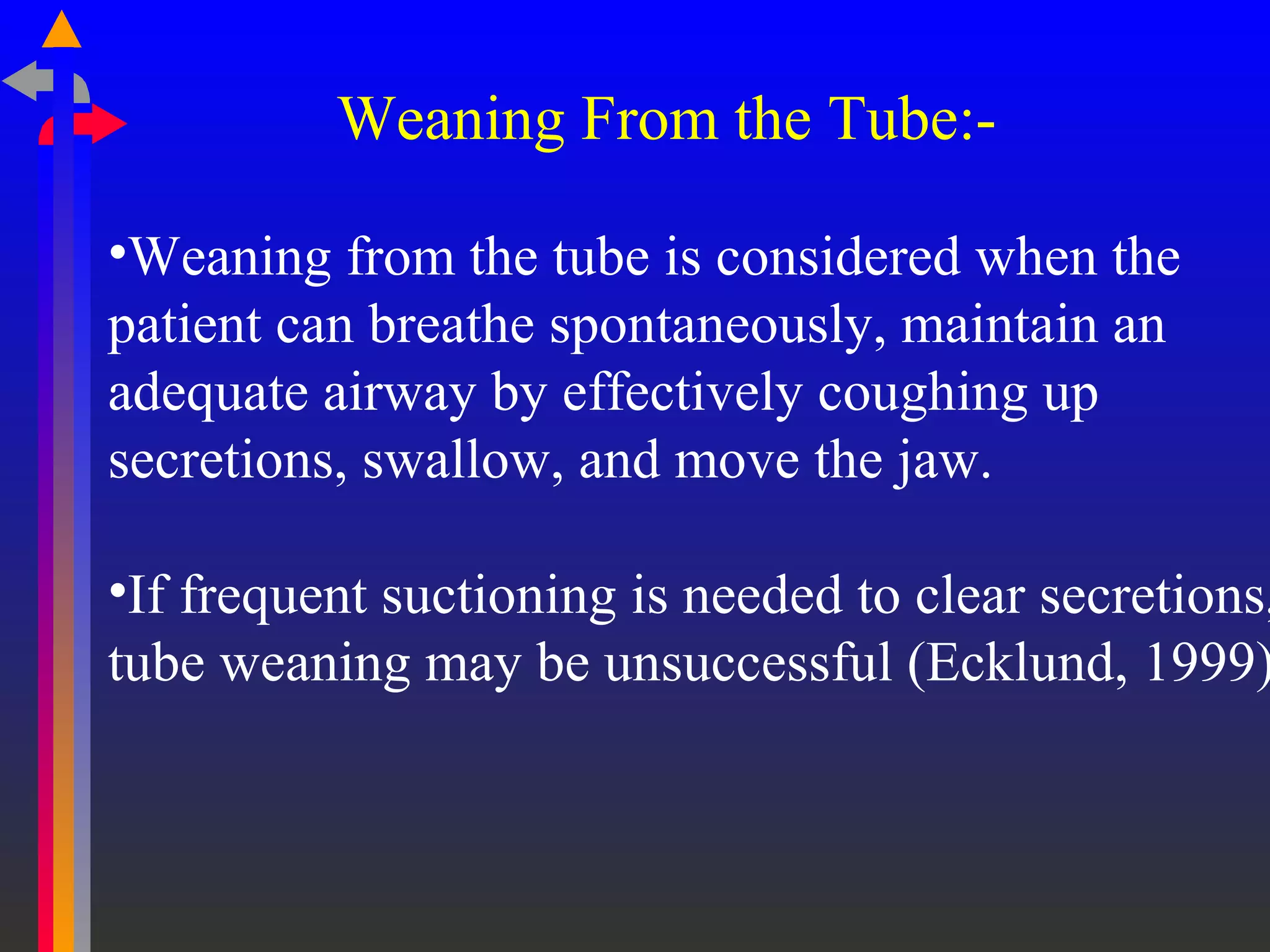 Weaning from mechanical ventilation | PPT | Parenting Babies and ...