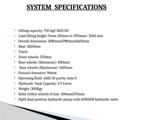 Weapon Loading Trolley for Indian Air Force.pptx | Weightlifting | Sports
