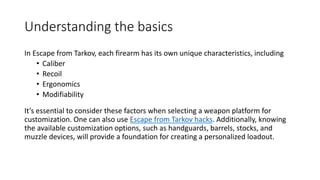 Weapon Customization in Escape from Tarkov.pptx