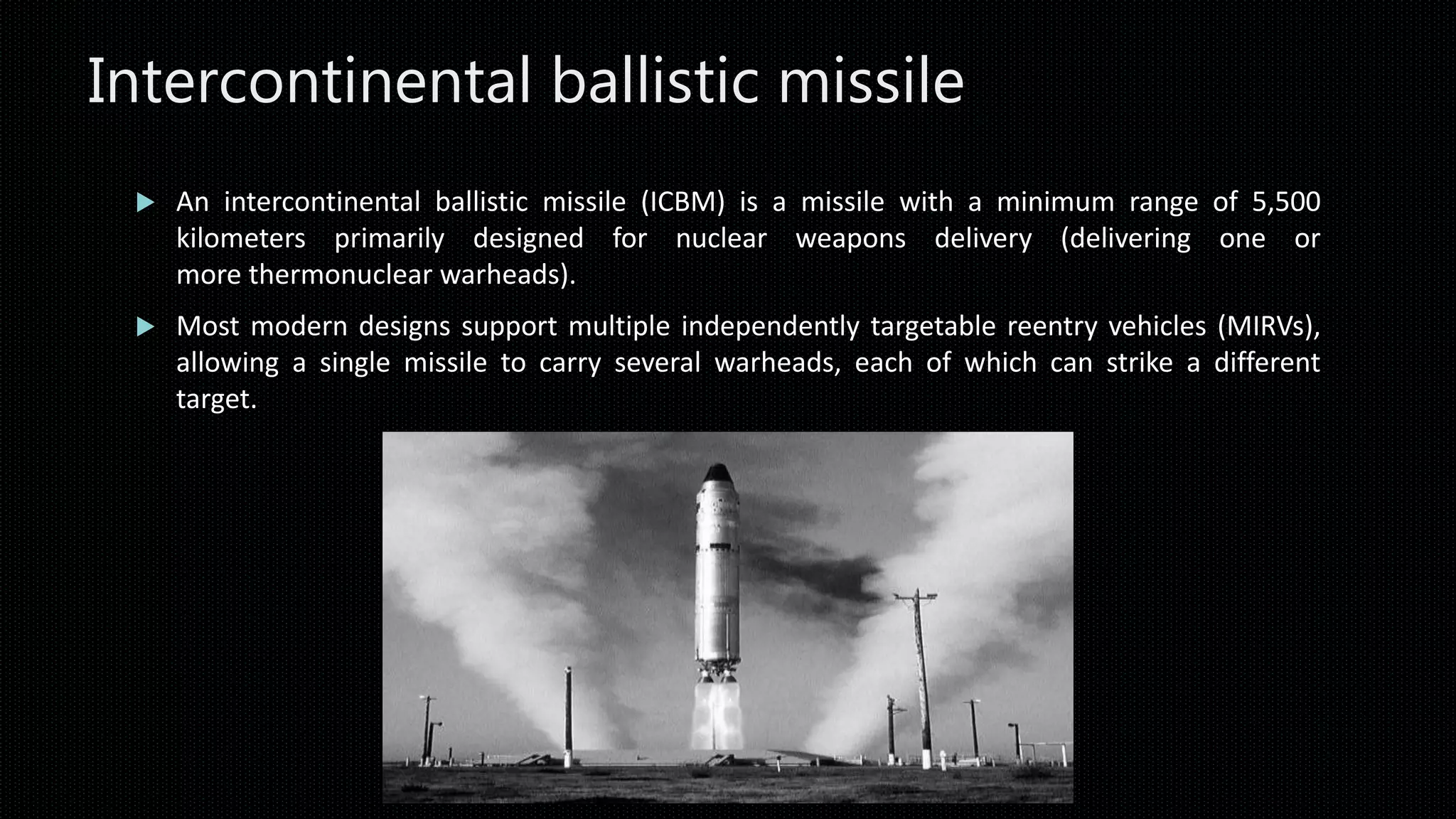 Weapon delivery system | PPTX